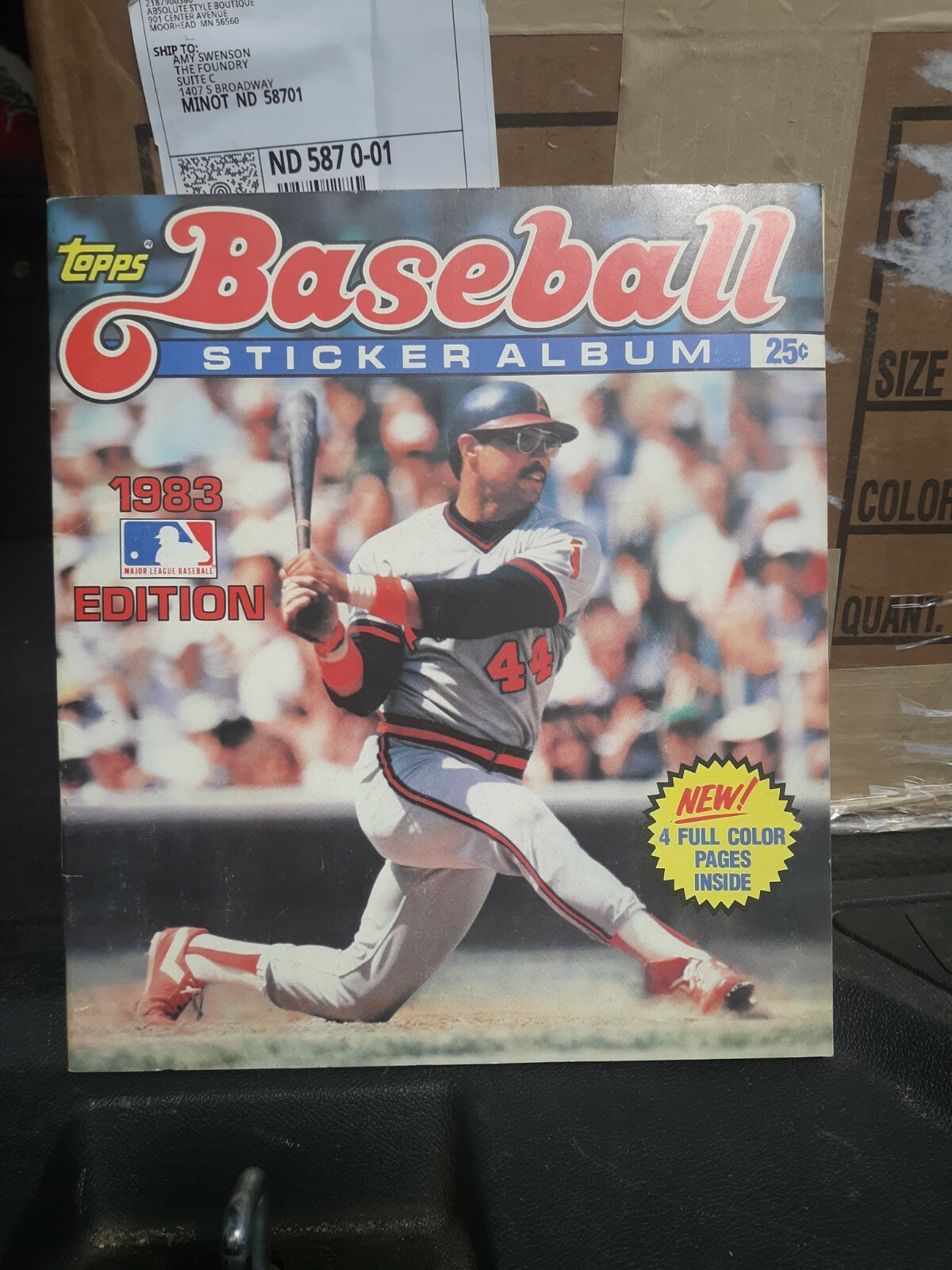 1983 Topps Baseball MLB Sticker Book Album Boggs Sandberg RC | eBay