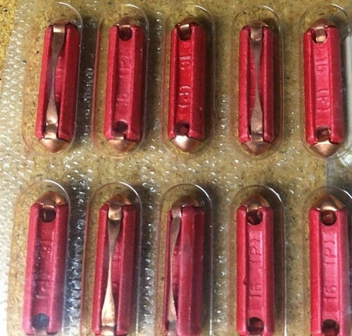 GBC 16A Fuse (Pack of 10) VW Porsche European Automotive Fuses | eBay