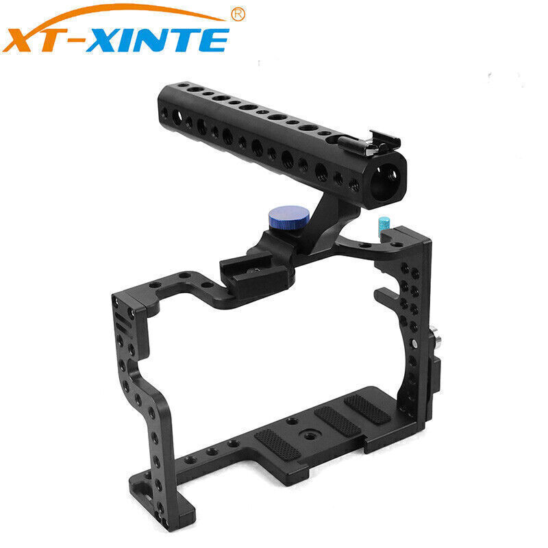 For Panasonic GH3 GH4 SmartPhone Camera Making Video Handle Grip Cage ...