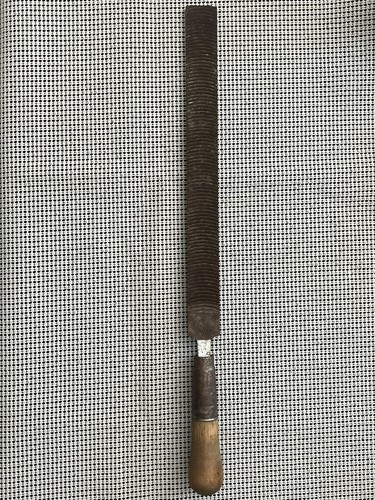 Vintage Vixen 13" Auto Body Rasp File w/ Wood Handle 20 1/4" Total ...