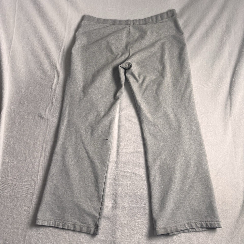 Y2K Gap Grey Fleece Sweatpants Active Wear Lounge Men's XL Small Stains ...