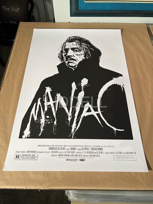 Mondo Print Ken Taylor Lustig Maniac Limited Poster #d 1 of only 2 | eBay