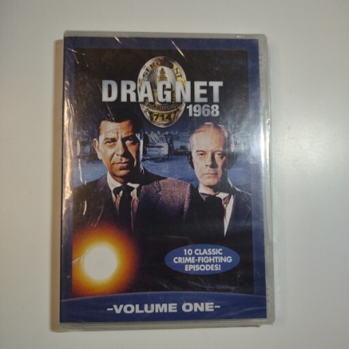 Dragnet 1968 - Volume One, 10 Classic Crime-Fighting Episodes (DVD) New ...