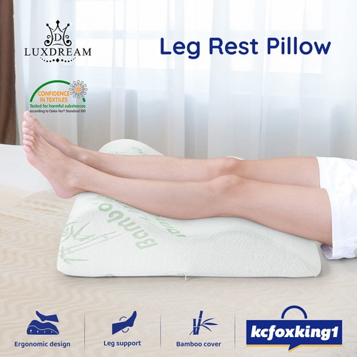 Elevated Pillow Leg Foot Raiser Wedge Cushion Foam Bed Rest Elevation ...
