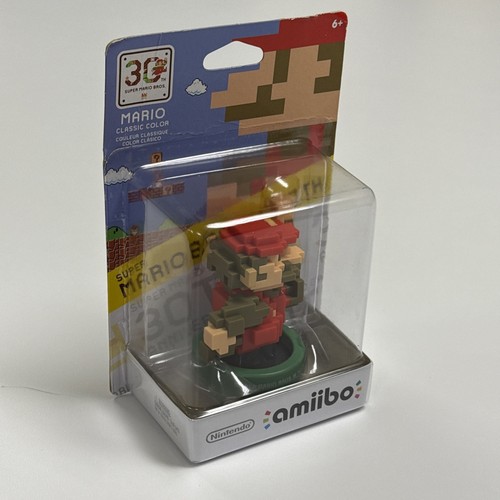 8 BIT MARIO CLASSIC COLOR AMIIBO SUPER MARIO MAKER NINTENDO SWITCH 3DS ...
