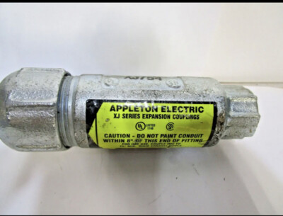 APPLETON ELECTRIC XJ SERIES EXPANSION COUPLING DWG 754-Q, XJ754 3/4” | eBay
