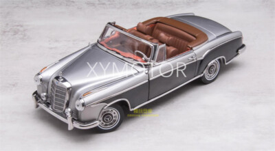 Sunstar 1:18 Benz 220 SE 220SE 1960 Diecast Car Models Black Silver ...