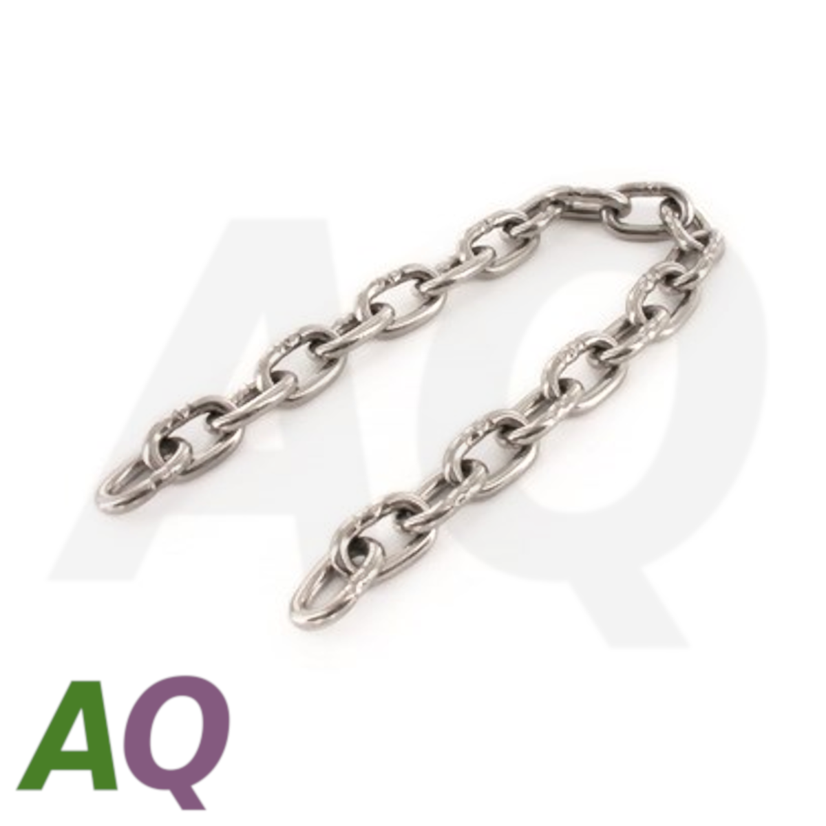 Kette Edelstahl Rundstahl Anker Kette V4A A4 kurzgliedrig DIN 766 ...