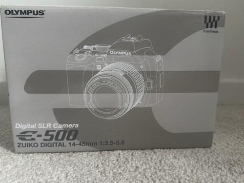 Olympus EVOLT E-500 8.0MP D SLR Camera (Kit w/ 14-45mm and 40-150mm Lenses) 50332299405 | eBay