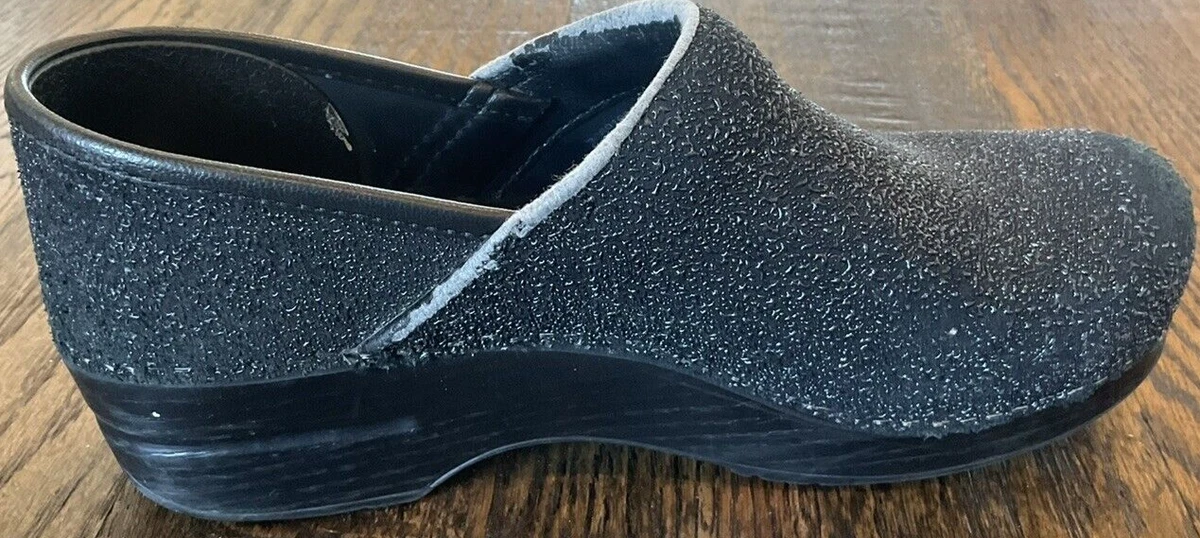 Pink Glitter Dansko Clog