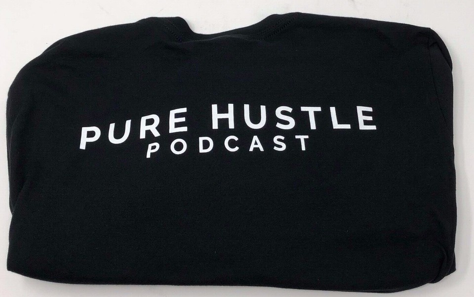 NWOT Pure Hustle Podcast Black T Shirt Various Sizes | eBay