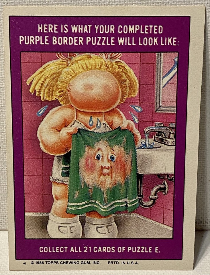 1986 Topps Garbage Pail Kids Series 4 Cracked Craig #193b | eBay