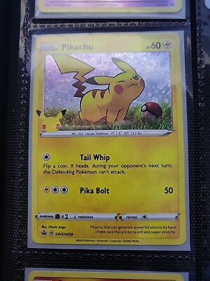 Pokemon Mcdonalds 25th Anniversary Pikachu Holo ERROR MISPRINT Red Dot ...