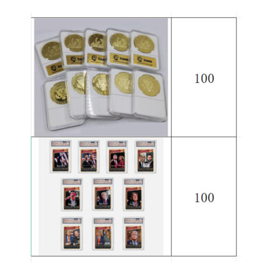 DIY 200 pcs Trump Souvenirs Crafts For Collection Gifts | eBay