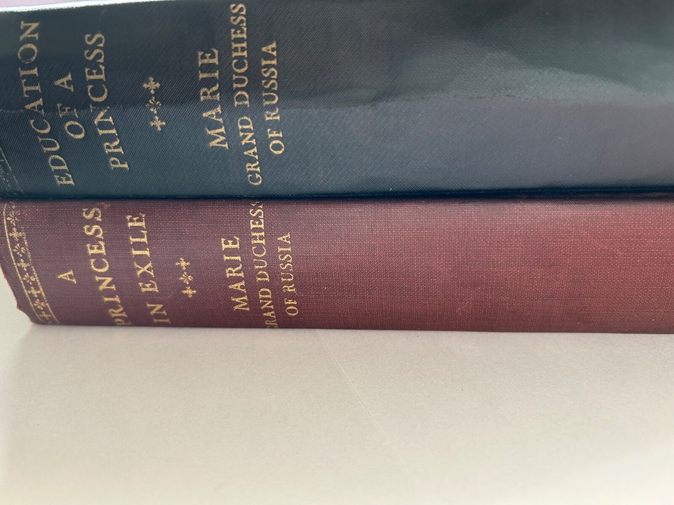 Education of a Princess AND A Princess in Exile 1930 Marie Grand ...