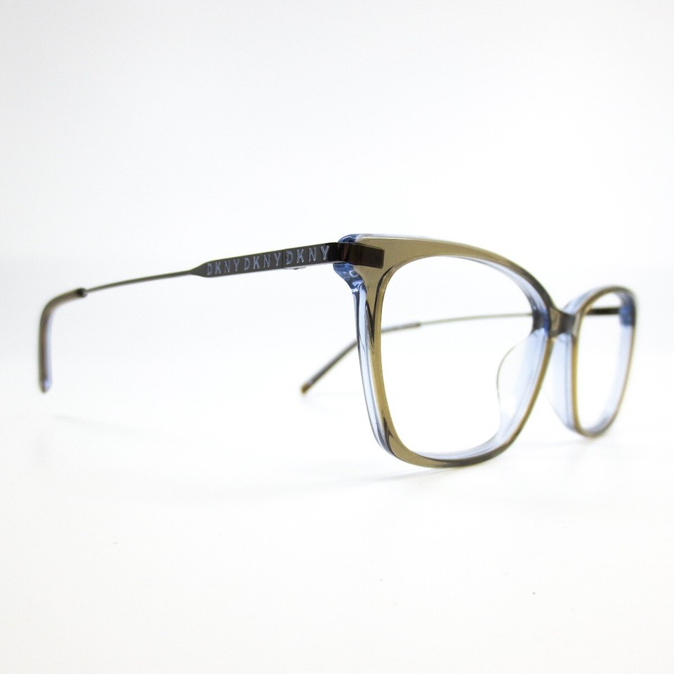 DKNY Eyeglasses Frames DK7006 260 Clear Brown Gray Blue Cat Eye 53-15 ...