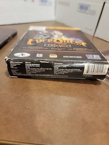 Everquest Trilogy 2001 Special Edition PC Game Big Box | eBay