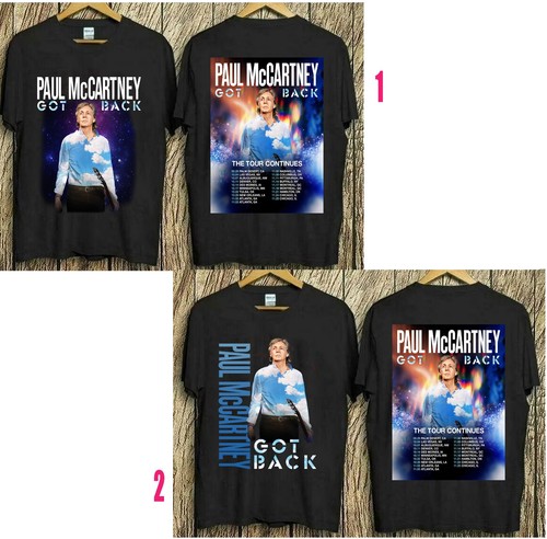 Custom Paul McCartney Got Back Tour 2025 North America T shirt | eBay