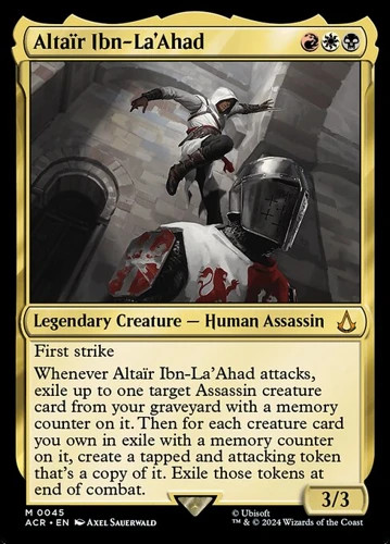 Altaïr Ibn-La'Ahad Assassin's Creed NM MTG | eBay