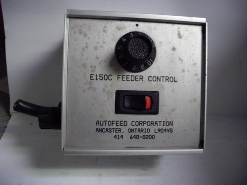 AUTOFEED CORPORATION E150C FEEDER CONTROL 115VAC / 15A QUANTITY!! WOW ...