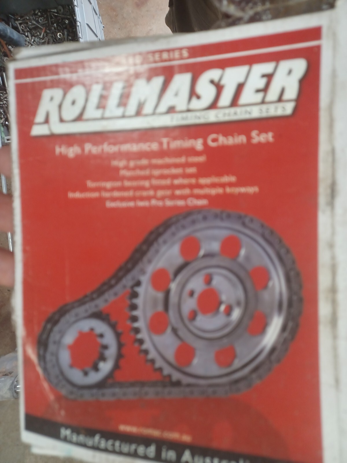Rollmaster Timing Set CS3040; Red Series Double Roller for Ford 302 ...