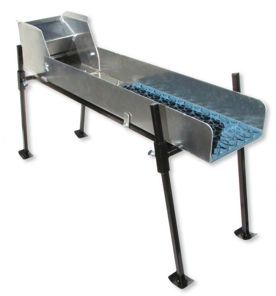 6" Mini Power Sluice Set Up Kit with Mini Dream Mat - Gold Mining ...