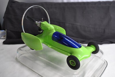 Vintage Original COX SHRIKE PROP ROD GAS .049 TETHER CAR RARE Green ...