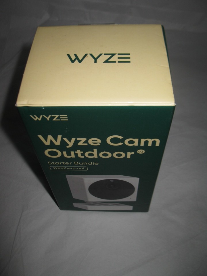 Wyze Outdoor Cam V2 1080p Wireless Smart Home IP Camera Starter Bundle ...
