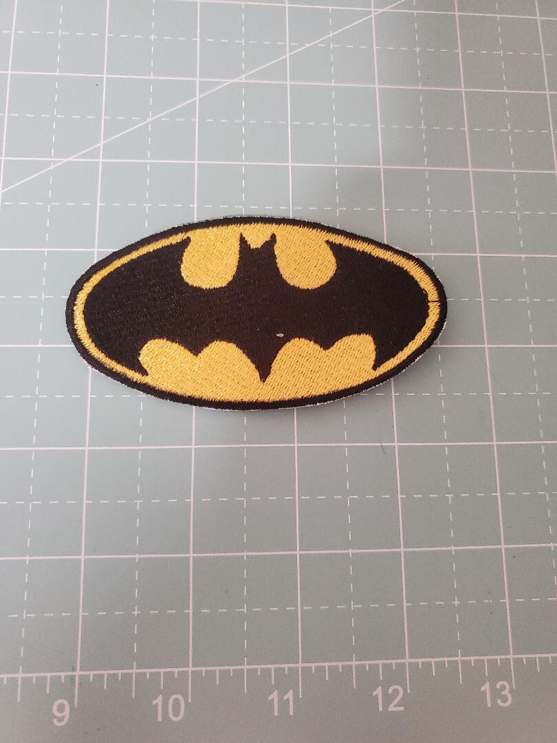 Batman embroidered super hero iron on or sew on patch | eBay