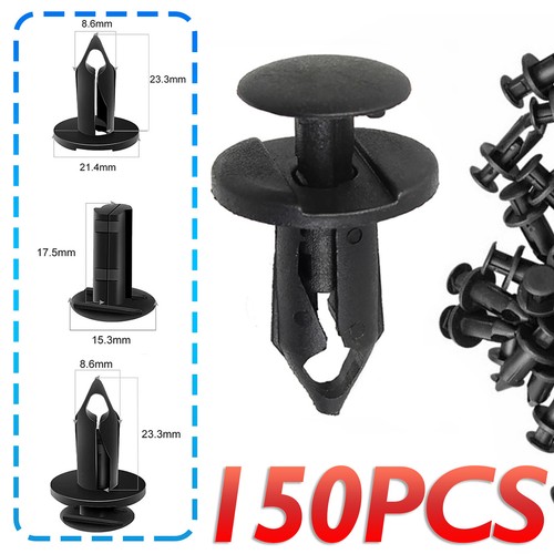 150pcs Clips Fender Bumper Rivets for GM 21030249 Ford Chrysler 6503598 ...