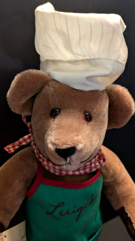 2 Vtg Bears Douglas Campbell's Soup Bear & Artist OOAK Niki Kostas ...