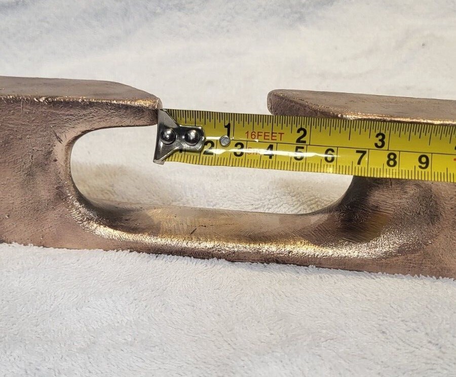 bronze chock bulwark mount. port? side Heavy-duty large boat gear ...