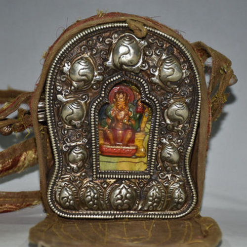 Buddhism Nepal Handmade Tibetan Decoration Brass Ga Wu Box Pendant | eBay