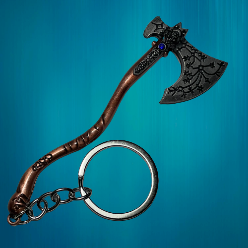 God of war inspired leviathan axe keychain - Great small gift for ...