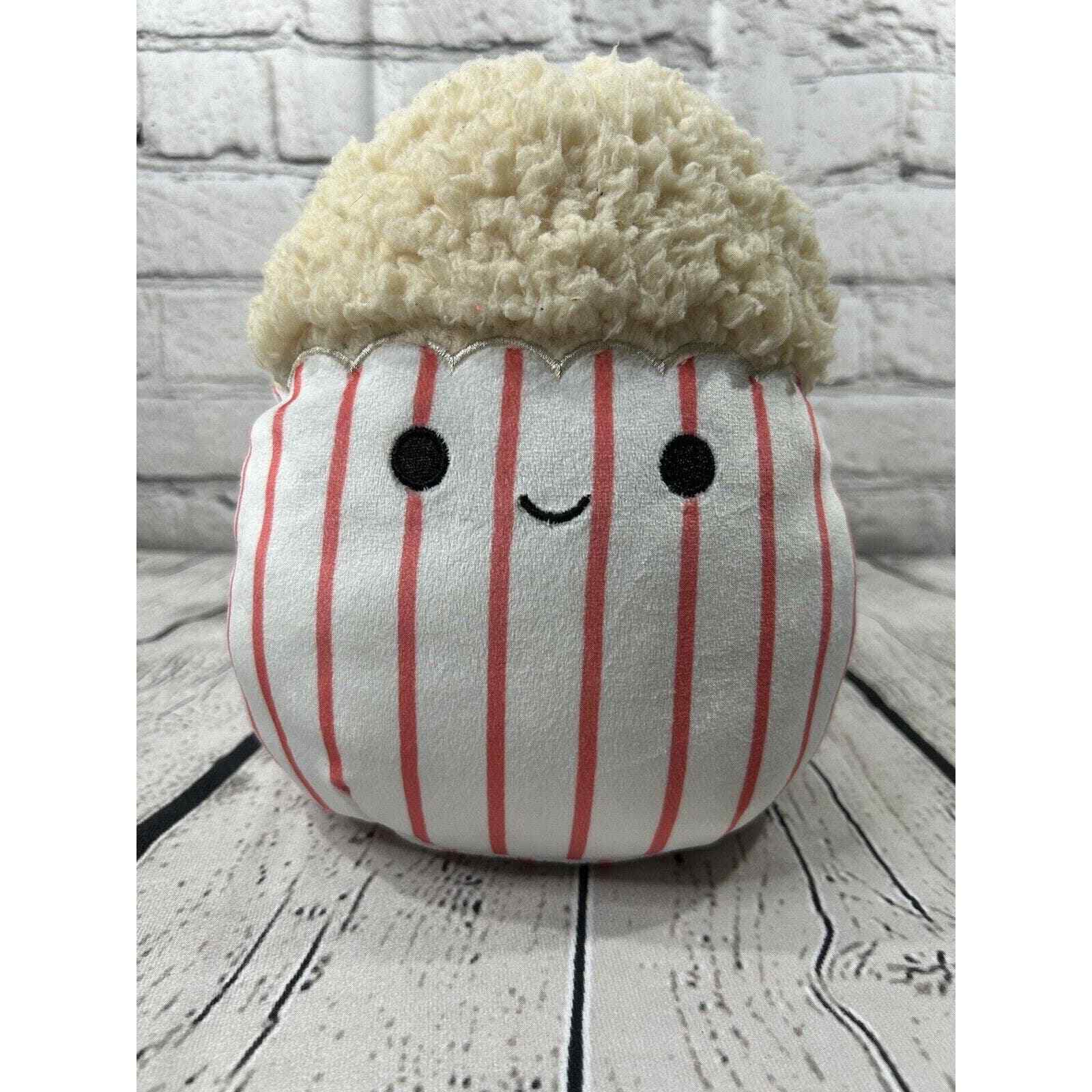 Kelly Toy Squishmallow 8" Arnel Food Squad Bucket Of Popcorn Plush ...