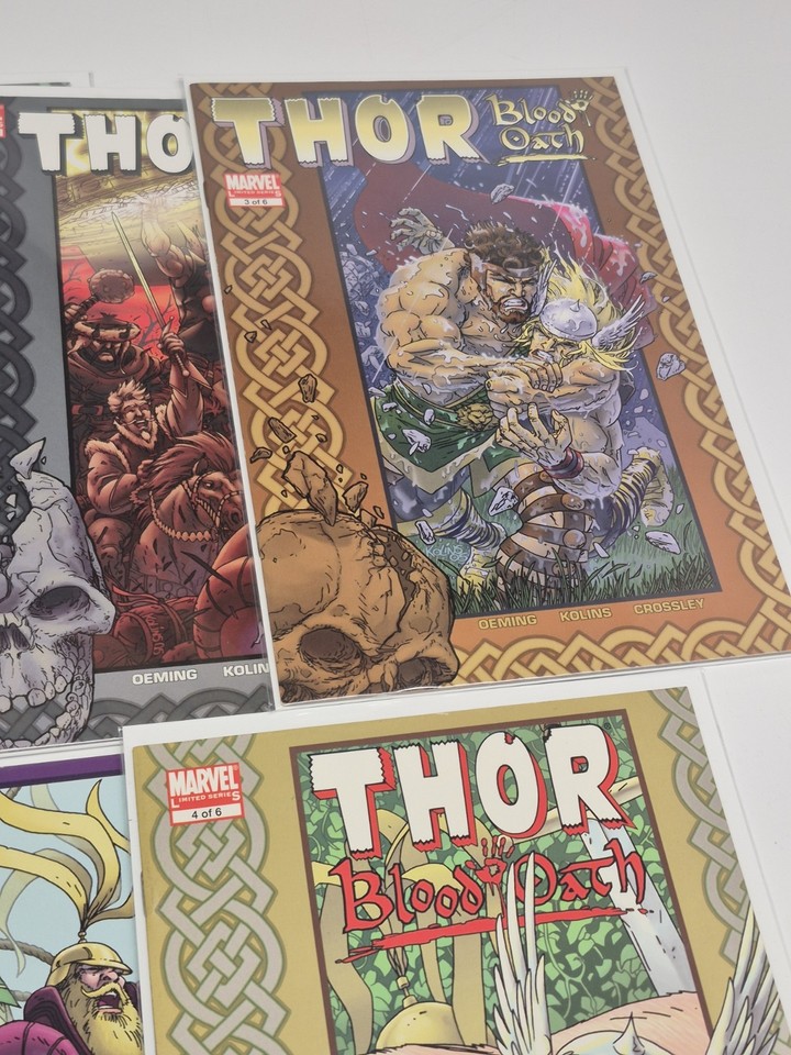 THOR BLOOD OATH #1-5 (MARVEL COMICS 2005) Bundle Lot | eBay