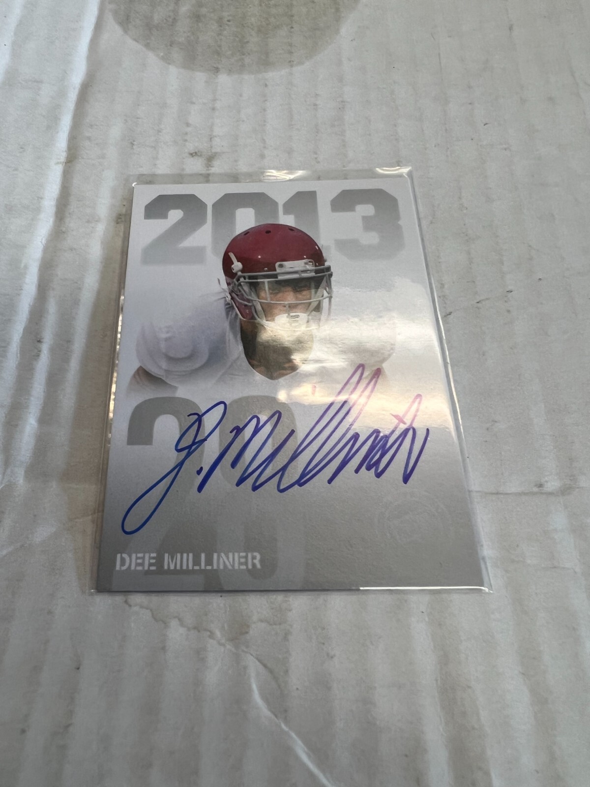Dee Milliner 2013 Press Pass Authentics Rookie Auto #PPS-DM NrMt | eBay
