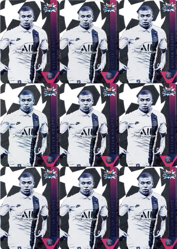 Kylian Mbappe Rookie Card Paris-SG 2019 Topps Crystal UCL#116 Lot of ...