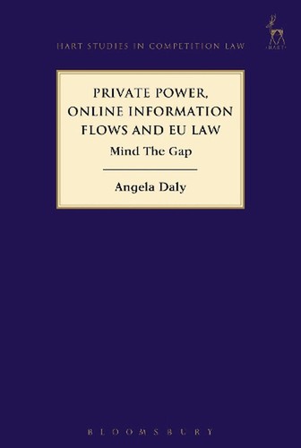 Private Power, Online Information Flows and EU Law: Mind The Gap by ...