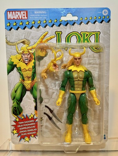 2022 Marvel Legends Retro Action Figure Loki 6" B7 | eBay