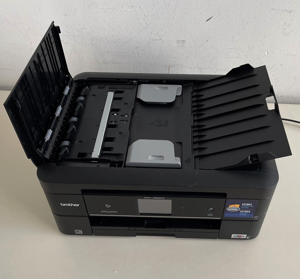 Brother Work Smart MFC-J885DW Color Wireless Inkjet All-in-One Printer ...