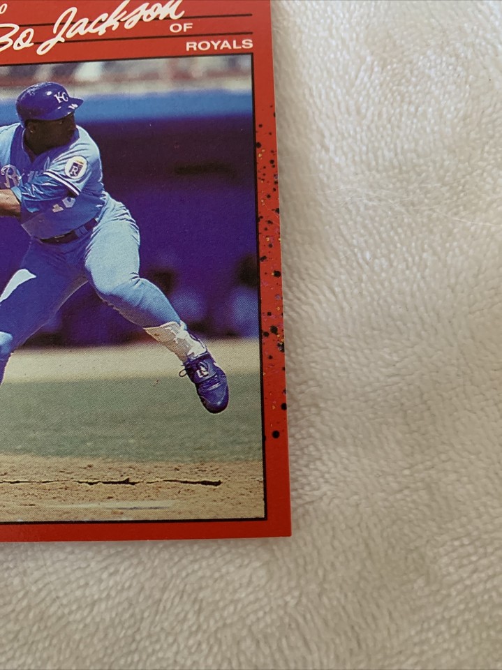 Bo Jackson donruss 1990 error card Baseball | eBay