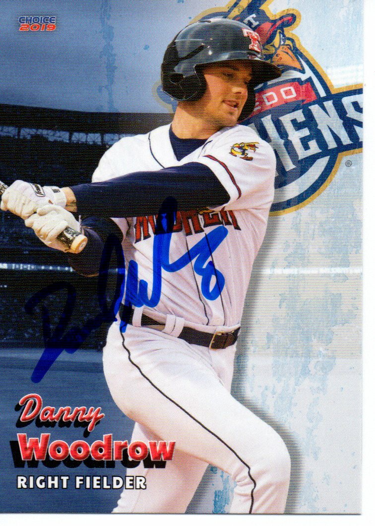 Danny Woodrow 2019 Toledo Mud Hens Autographed Signed Card | eBay