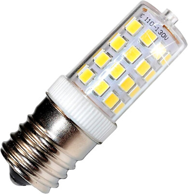 HQRP 110V 3W 400-450 Lumen E17 LED Bulb for Whirlpool 8206232A Bulb ...