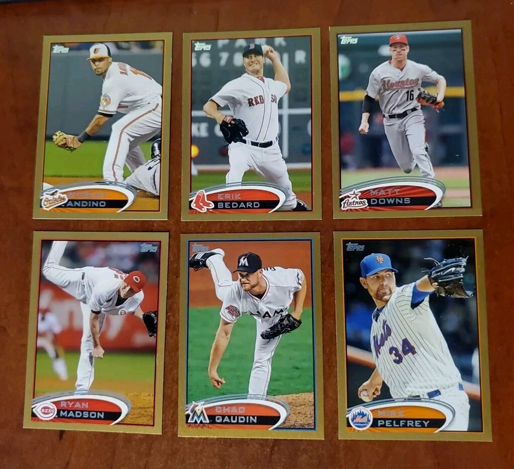 2012 Topps Gold Baseball Card Lot | eBay