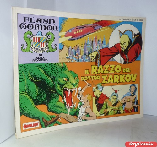 Flash Gordon - N.1 - Juin 1991 - Il Fusée Du Dr Zarkov - Bande Dessinée ...