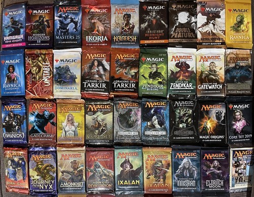 36 Different Factory Sealed Boosters Box mtg Kaladesh Worldwake ...