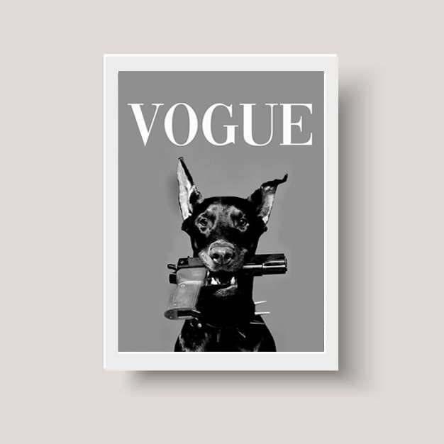 CoCo Designer Fashion Wall Art Poster Print Picture Gift A3 A4 Black ...