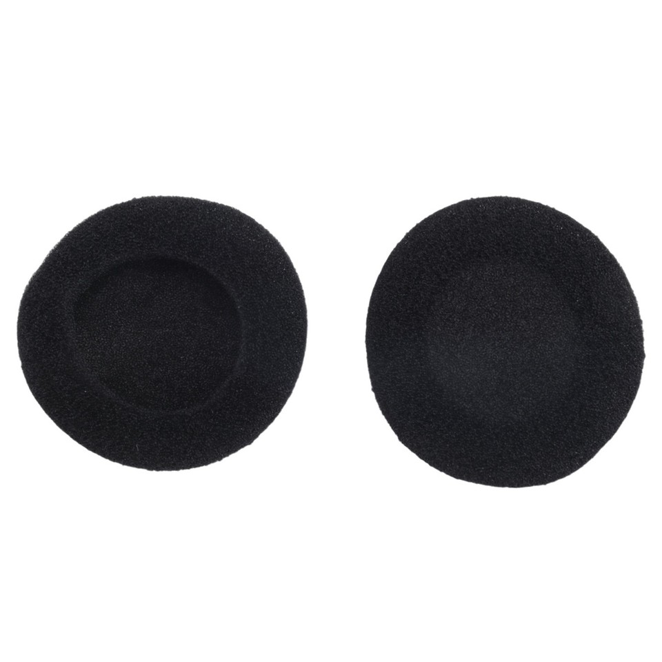 100 Pcs Black Sponge Earbud Headphone Ear Pads Cover Replacement ...