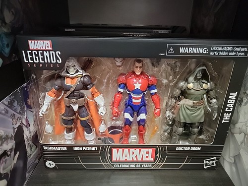 MARVEL LEGENDS DOCTOR DOOM IRON PATRIOT TASKMASTER NEW AMAZON CABAL 3 ...